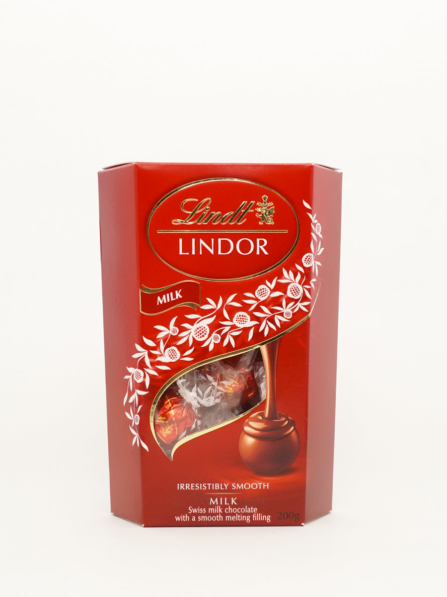 LINDT LINDOR CORNET MILK 200GM – Village Grocer - Southkey