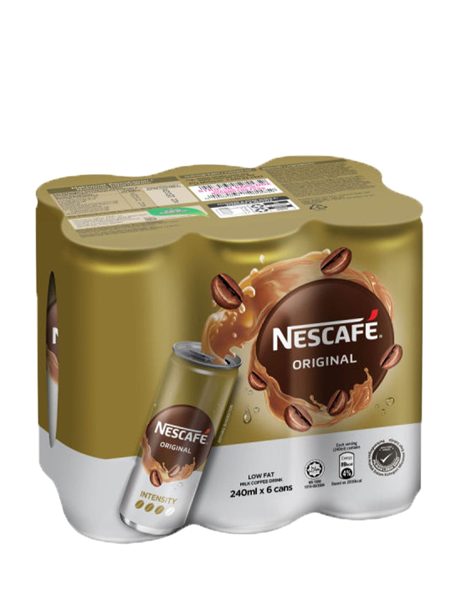 NESCAFE ORIGINAL CAN 6X240ML – Village Grocer - Southkey