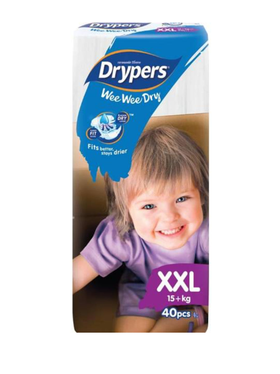 DRYPERS WEE WEE DRY MEGA PACK XXL40 – Village Grocer - Southkey