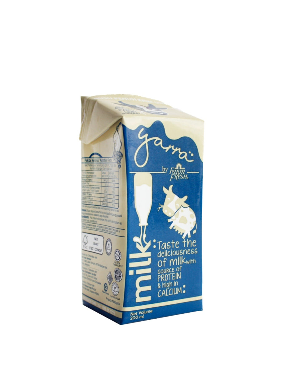 YARRA BY FARM FRESH UHT FULL CREAM MILK 4X200ML – Village Grocer - Southkey