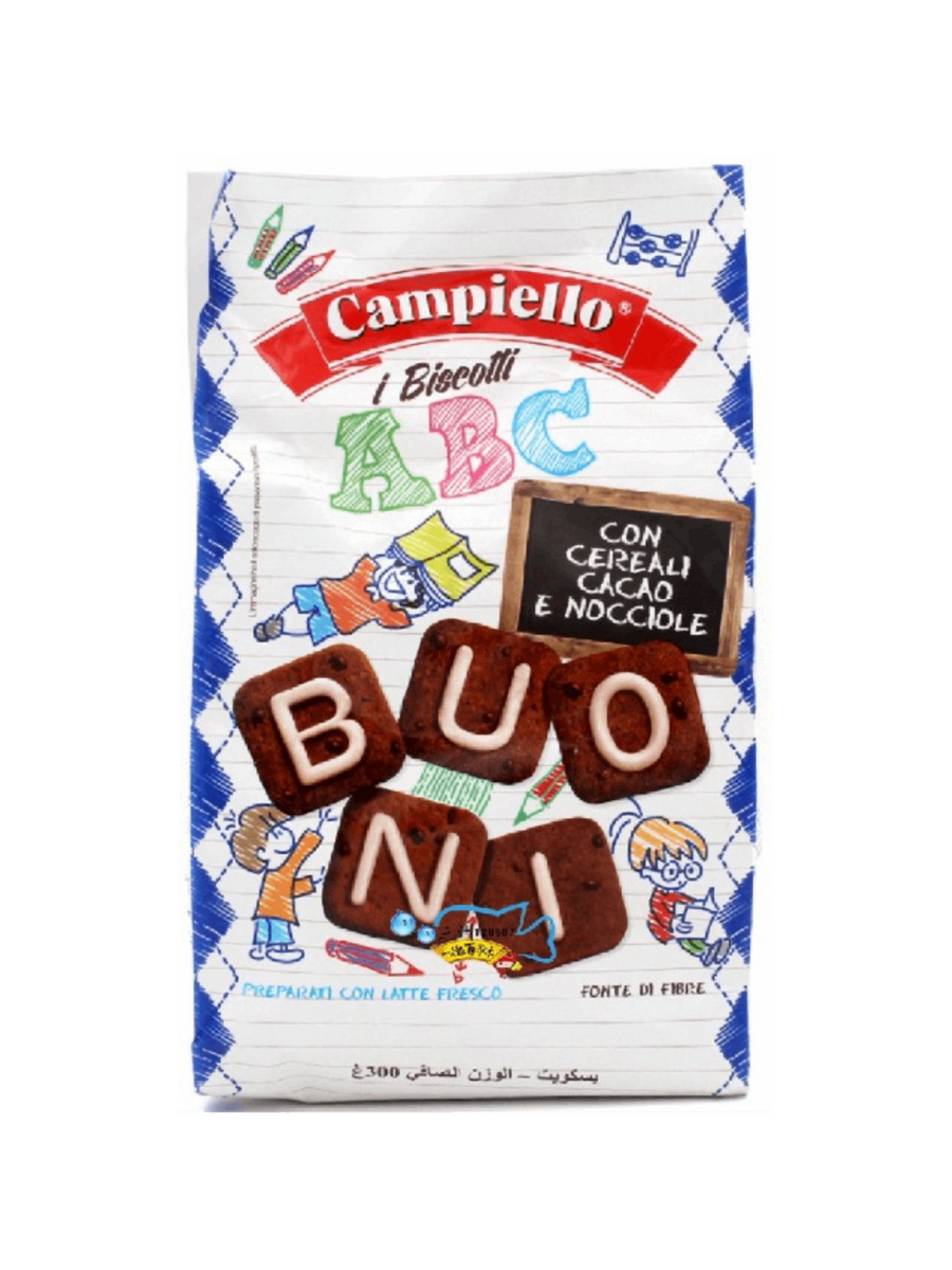 CAMPIELLO ABC BISCUITS CEREAL COCOA & HZLNUT 300G – Village Grocer ...